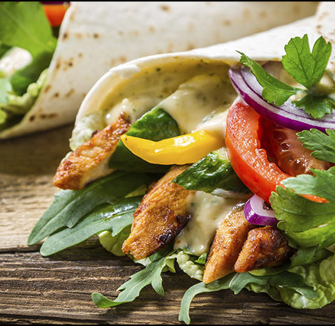 Spicy Chicken Wraps Recipe | Shemin's Indian Recipes